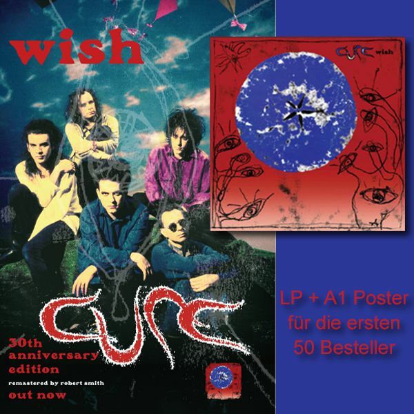 The Cure: Wish (30th Anniversary) – Limited Vinyl