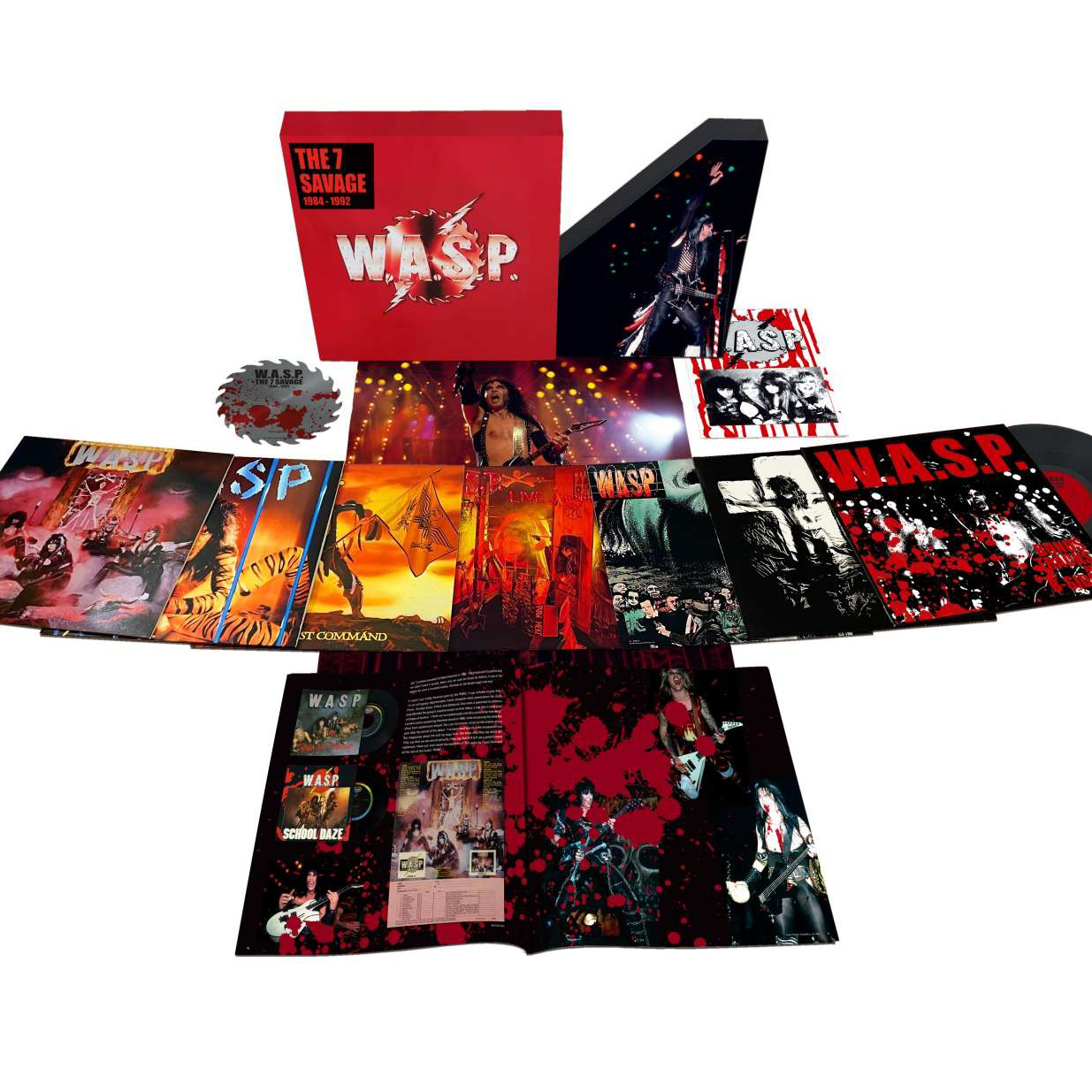 W.A.S.P.: The 7 Savage: 1984 – 1992 – Limited Vinyl
